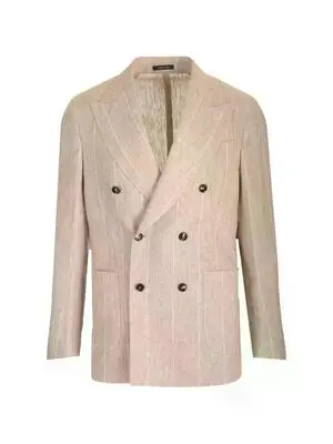 AL DUCA D’AOSTA 1902 Pinstripe-pattern Double-breasted Blazer