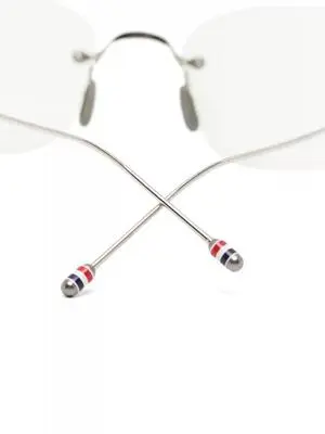 Thom Browne Rimless Square-frame Glasses