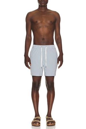 Onia Charles 5 Swim Trunk - Blue Multi