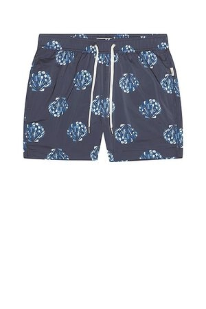 Onia Charles 4 Swim Trunk - Navy Multi