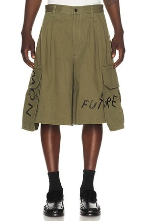 Comme Des Garçons Cargo Pocket Shorts