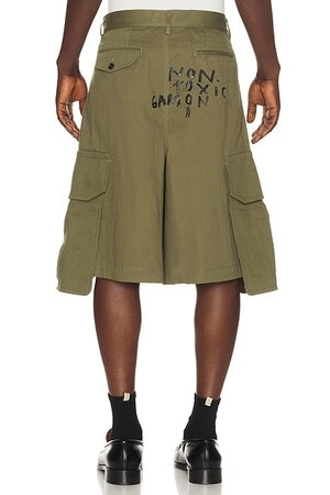 Comme Des Garçons Cargo Pocket Shorts