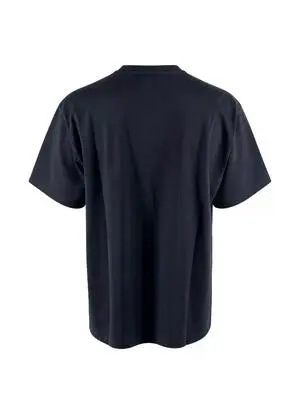 ALBERTO BRESCI Embroidered Motif Crew Neck T-shirt