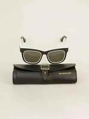 Balenciaga Rectangular Frame Sunglasses