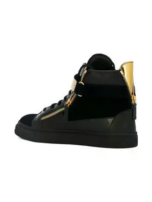 GIUSEPPE ZANOTTI Coby" Mid-top Sneakers - Blue