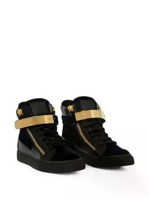 GIUSEPPE ZANOTTI Coby" Mid-top Sneakers - Blue