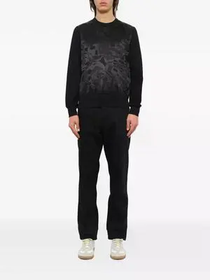 Alexander McQueen Skull Jacquard Sweatshirt