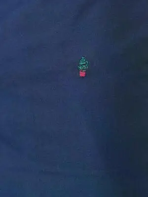 Kenzo Badge Embroidered Chino Shorts