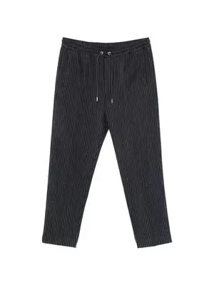 Mackage Pinstripe Drawstring-waist Trousers - Blue