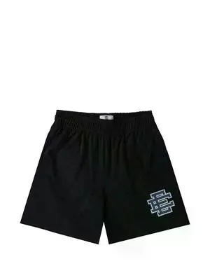 ERIC EMANUEL Mesh Logo Shorts - Black