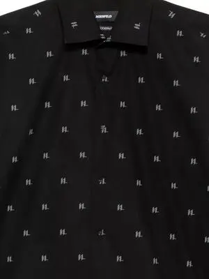 Karl Lagerfeld Logo-print Long-sleeve Shirt