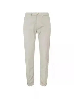 RE-HASH Turn-up Chino Trousers - Neutrals