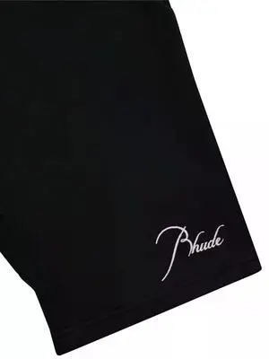 Rhude Classique Logo-embroidered Shorts