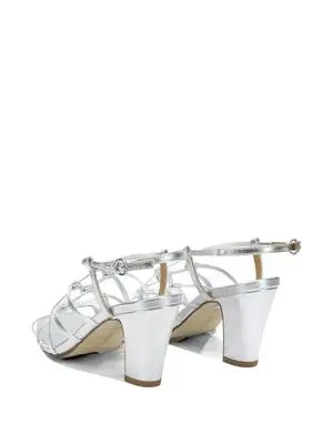 AeydĒ Acacia Laminated Leather Sandals