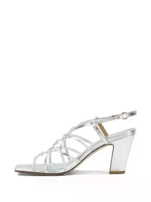 AeydĒ Acacia Laminated Leather Sandals