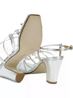 AeydĒ Acacia Laminated Leather Sandals