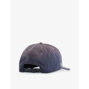 REPRESENT Old English Cotton Baseball Cap - Washed Navy