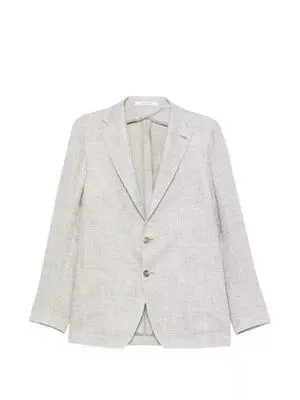 Tagliatore Holland Single-breasted Blazer - Grey