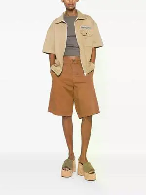 REPLAY Logo Patch Short Sleeve Jacket
