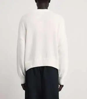 COLE BUXTON Two-star Flag Crew Neck Sweater