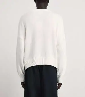 COLE BUXTON Two-star Flag Crew Neck Sweater