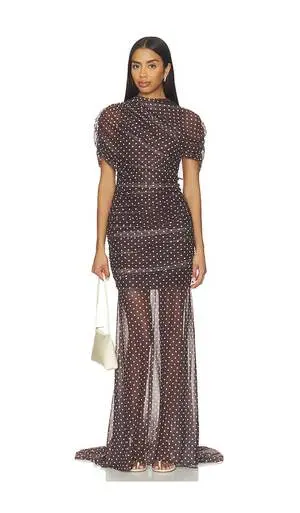 Amanda Uprichard Evianna Mesh Gown
