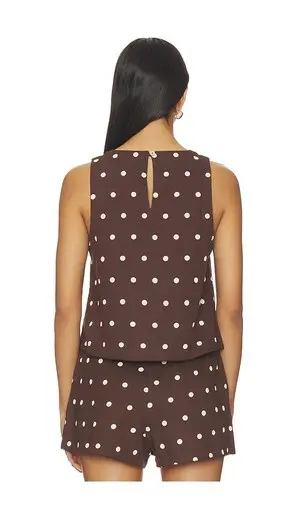 Beach Riot Dollie Sleeveless Top - Brown