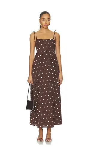 Beach Riot Valory Maxi Dress - Brown