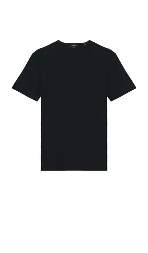 Vince Garment Dye Short Sleeve Tee In . Also - Blue