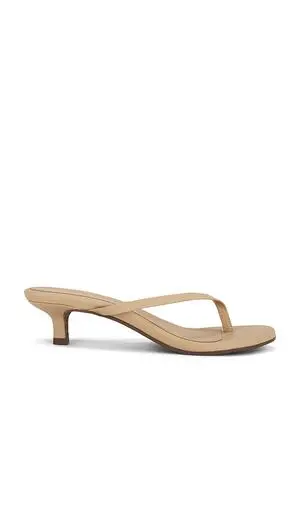 Tkees TKEES Julia Kitten Heel Flip Flops Neutral