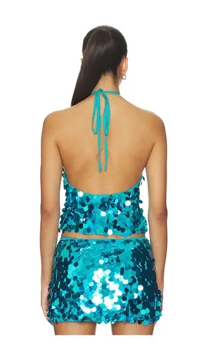 Superdown Celia Halter Top