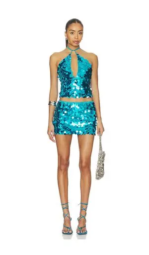 Superdown Celia Halter Top