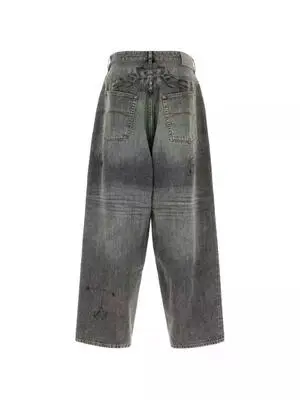 Balenciaga Embroidered Whiskered Jeans