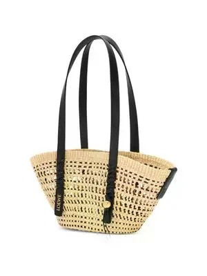 Loewe Braided Basket Tote Bag - Neutrals