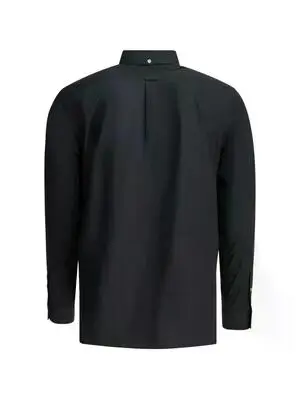 BEAMS Button-down Chest-pocket Shirt - Blue