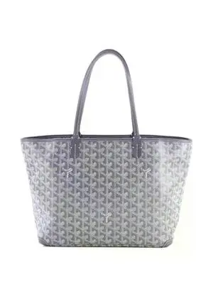 Goyard Artois Coated Canvas Pm Tote Bag - Grey