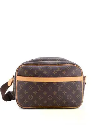 LOUIS VUITTON Monogram Canvas Reporter Pm Crossbody Bag - Brown