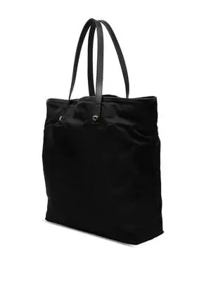 Prada Tessuto Skull Tote Bag