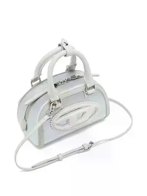 DIESEL® 1dr Dome Crossbody Bag - Grey