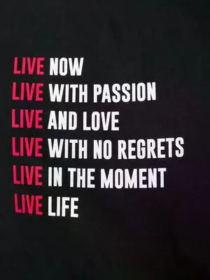 Neil Barrett Slogan Print T-shirt