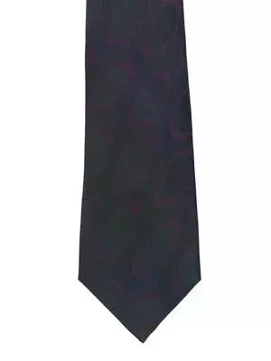 Tagliatore Pattern Neck Tie - Blue
