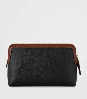 Mulberry Small Scotchgrain Cosmetic Pouch - Black