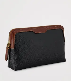 Mulberry Small Scotchgrain Cosmetic Pouch - Black