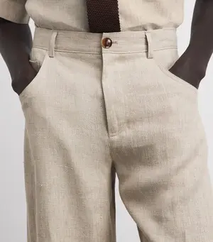 Séfr Arno Tailored Wide Leg Trousers