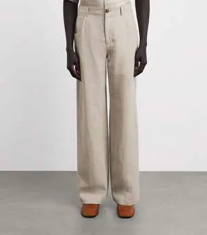 Séfr Arno Tailored Wide Leg Trousers