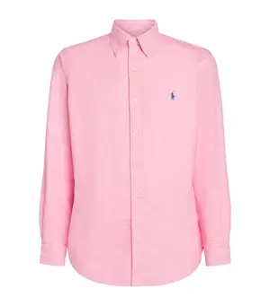 Polo Ralph Lauren Slim Oxford Shirt - Pink