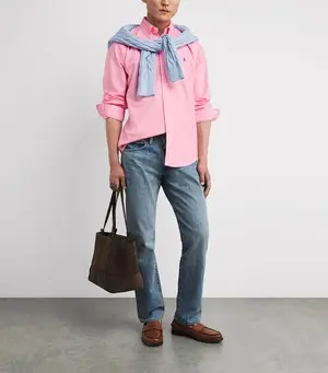 Polo Ralph Lauren Slim Oxford Shirt - Pink