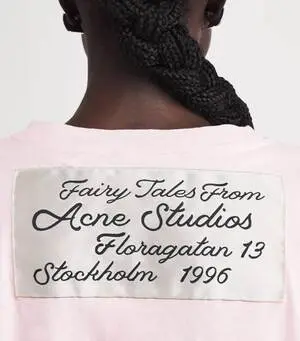 Acne Studios Loose-fit Cropped Cotton T-shirt