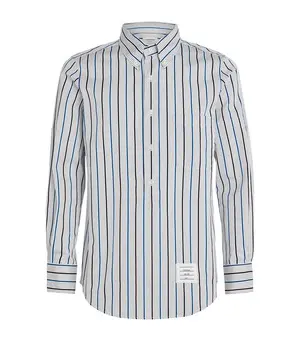 Thom Browne Cotton Stripe Shirt