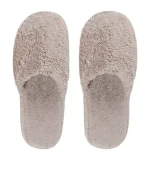 GRACCIOZA Egyptian Cotton Egoist Slippers - Neutral